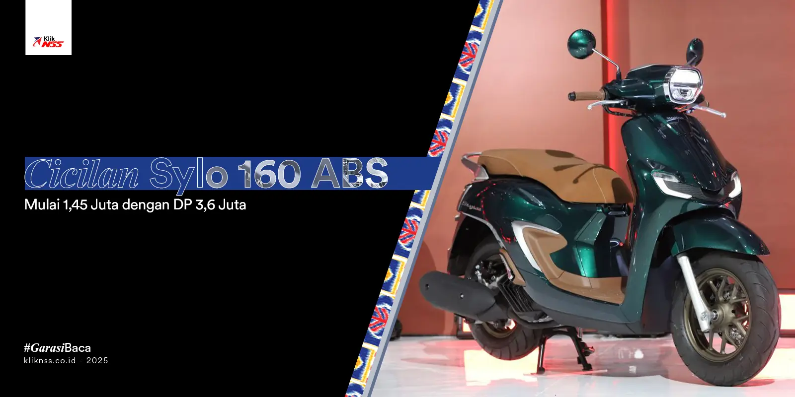 Cicilan Stylo 160 ABS Mulai 1,45 Juta, dengan DP 3,6 Juta