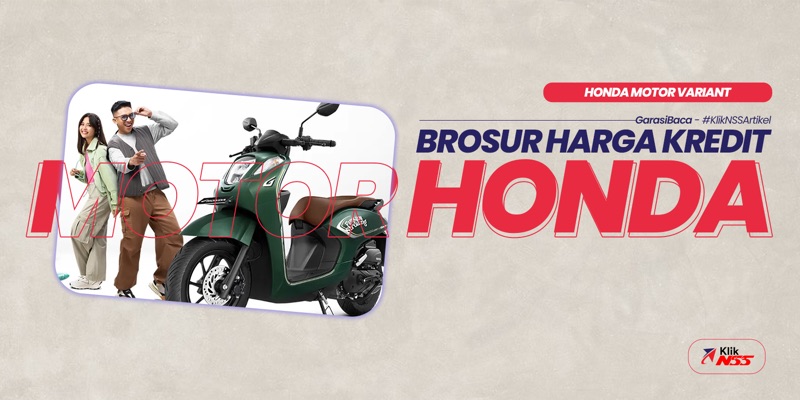 Brosur Harga Cash & Kredit Motor Honda Terbaru 2025