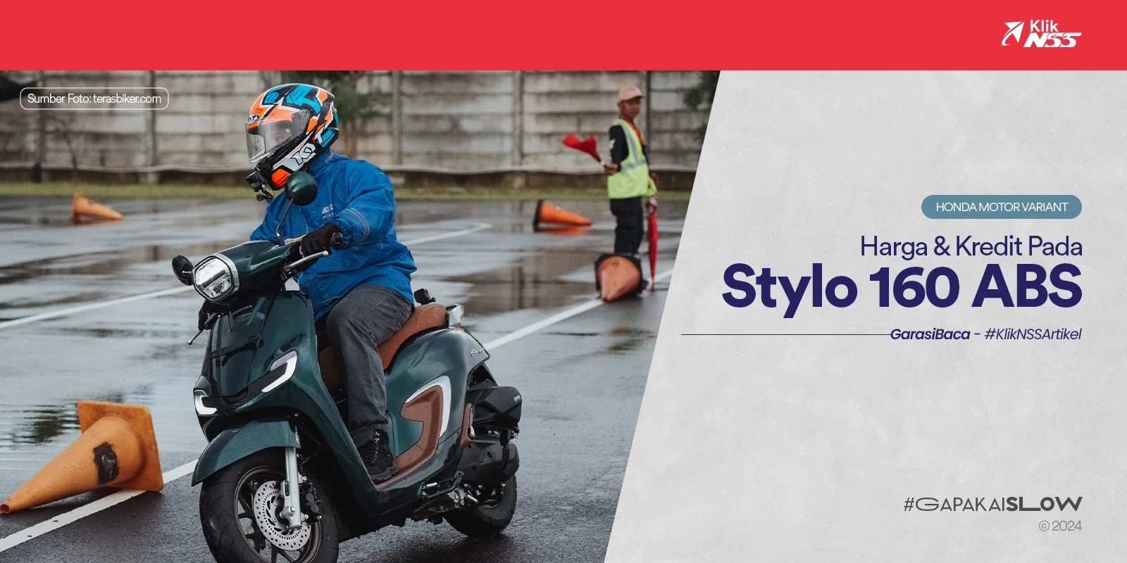 Harga Stylo 160 ABS 30,6 Juta, Bisa Kredit DP 3 Juta