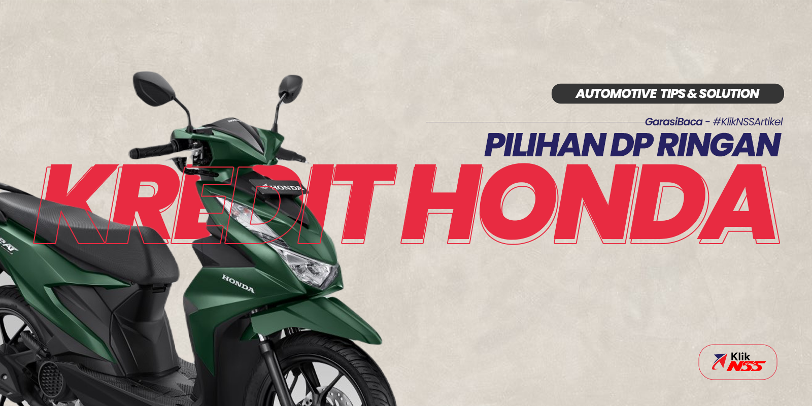 Kredit Motor Honda 2023 Dengan Dp Mulai Dari 800 Ribu
