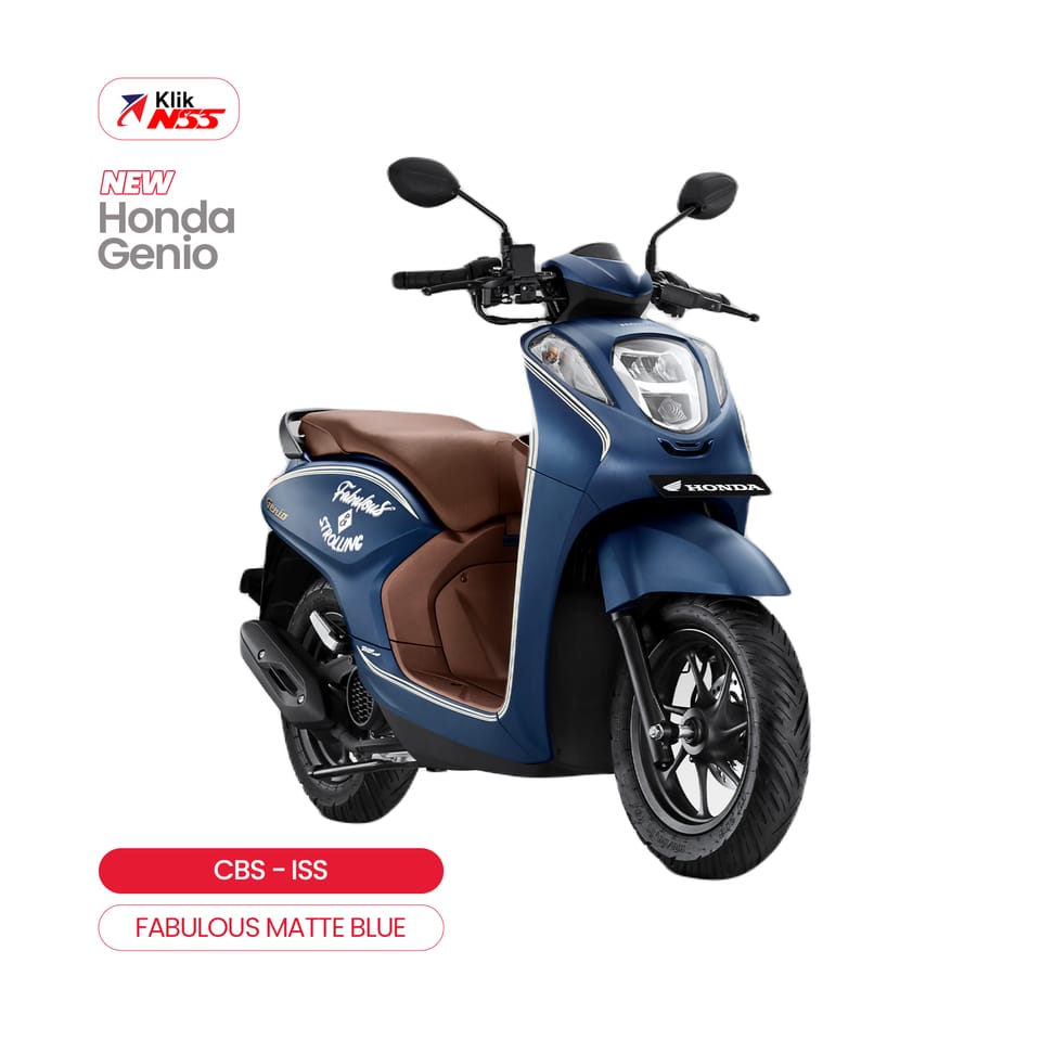 Honda Genio 2023 Terbaru (Harga Cash dan Kredit)