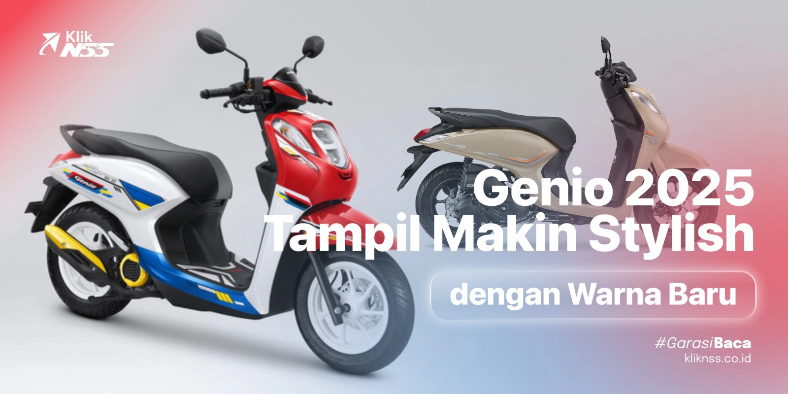 Genio 2025 Tampil Makin Stylish dengan Warna Baru