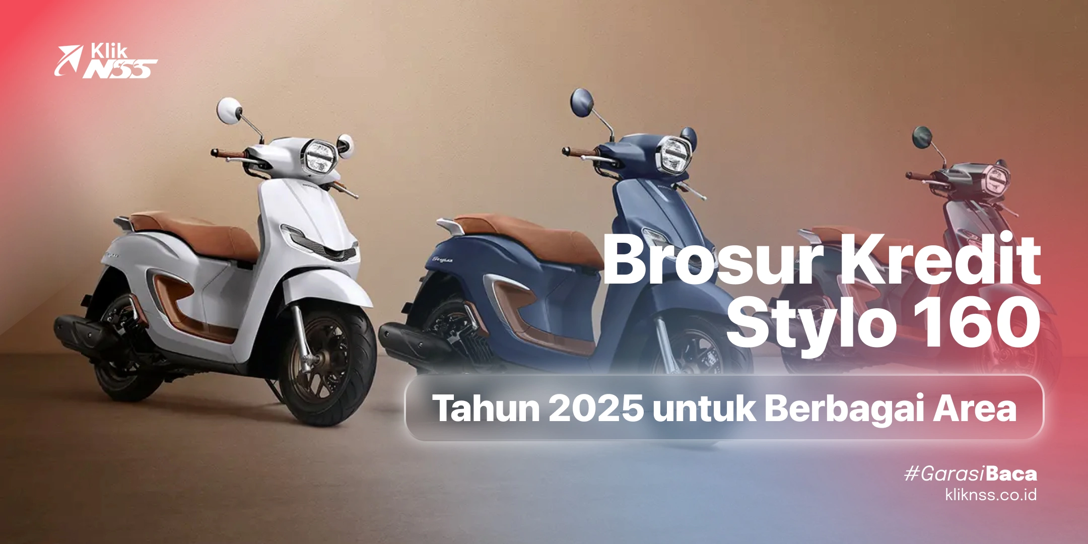 Brosur Kredit (DP dan Angsuran) Stylo 160 2025 Berbagai Area